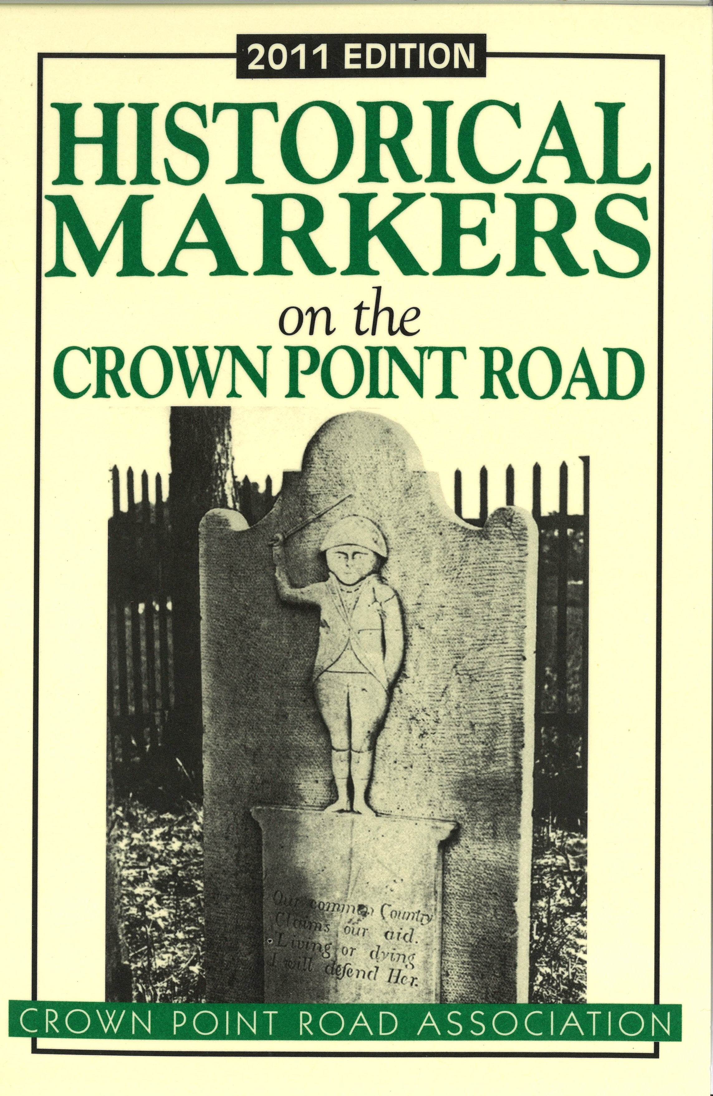 Historical Markers on the Crown Point Road | Vermont Historical Society ...